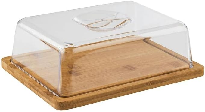 BAMBUS POSLUŽAVNIK SA PVC POKLOPCEM 21X26CM DP3226 - Naručite na Zeka.ba