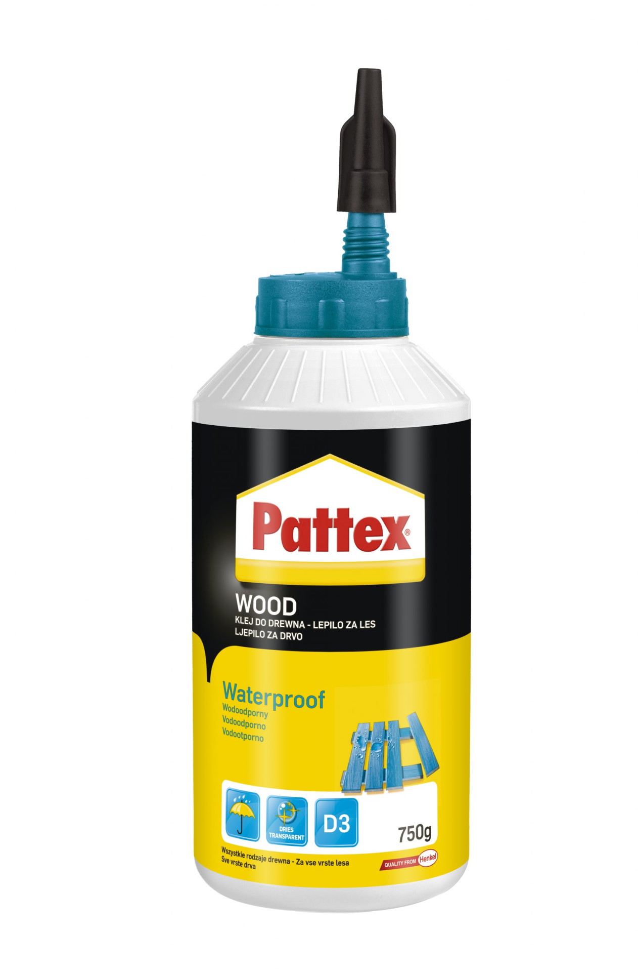 Pattex waterproof ljepilo za drvo 750gr - Naručite na Zeka.ba