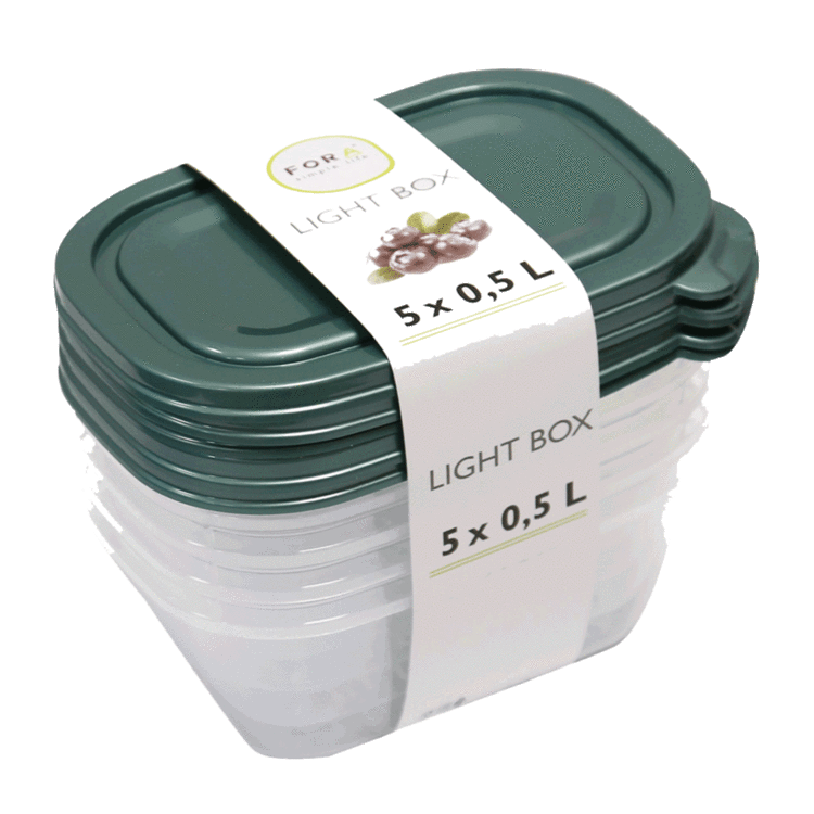 PLASTOFLEX BOX ZA HRANU 0,5L 3/1 - Naručite na Zeka.ba